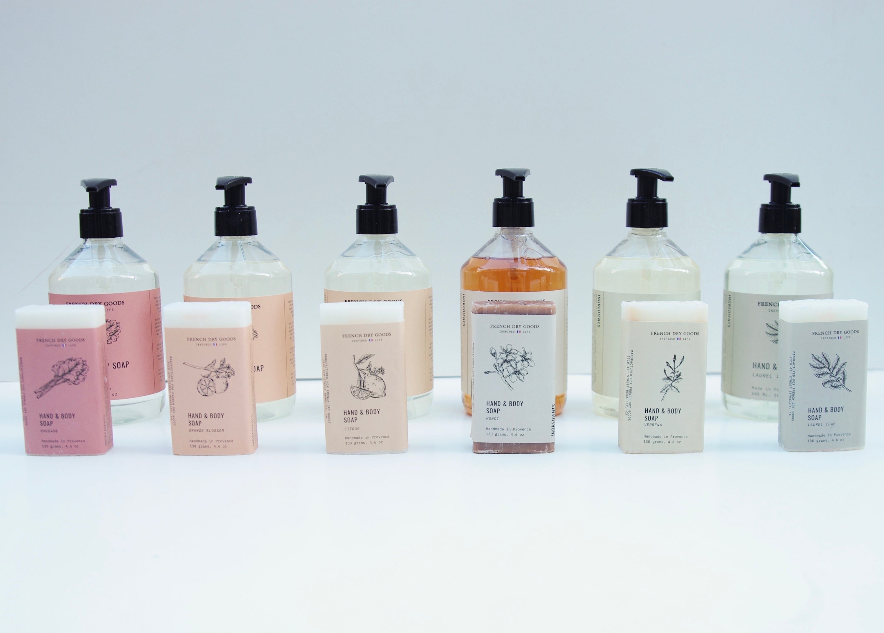Get to Know our Newest Launch: French Dry Goods Hand and Body Soaps