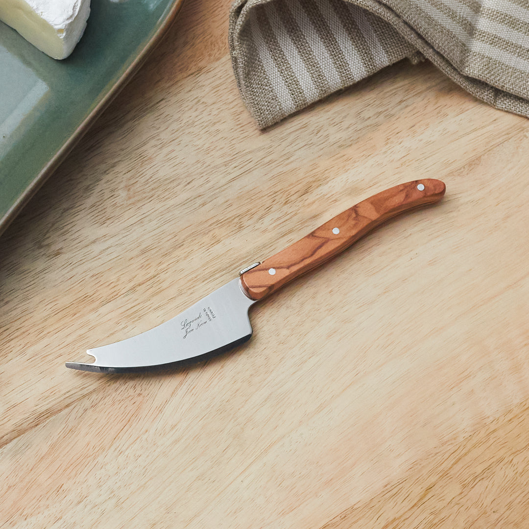 Laguiole Pronged Knife, Olive Wood – French Dry Goods
